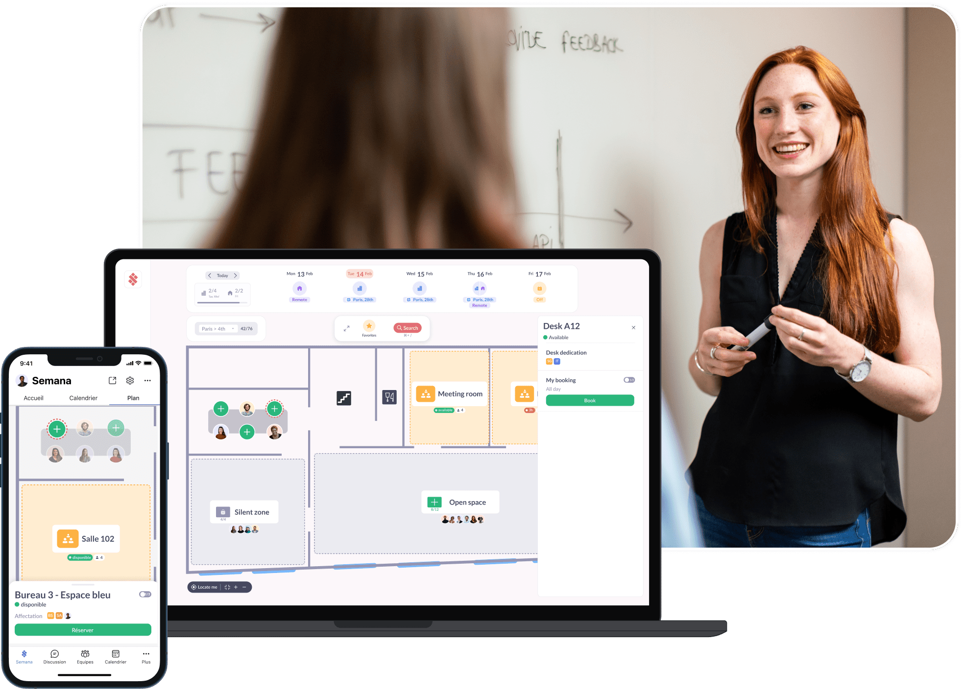 Semana - Workspace management solution | Flex office for facility managers